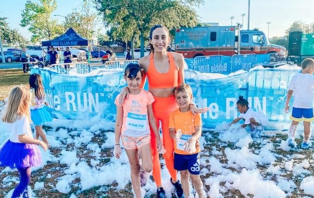 Family Fun Bubble Run 5k Weekend - Jane Erica